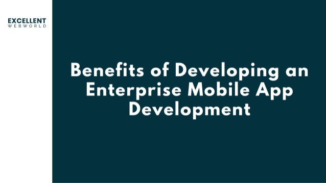 Cracking the Enterprise Mobile App Development Code | PPT Cracking the Enterprise Mobile App Development Code | PPT