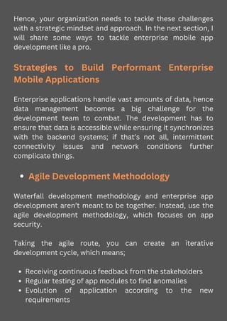 Enterprise Mobile App Development Strategies.pdf | Web Development ...