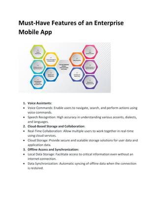 Enterprise Mobile Application Development How to Build App | PDF