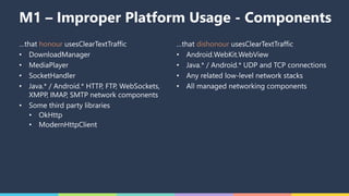 Enterprise Mobile Security and OWASP Compliance | PPT