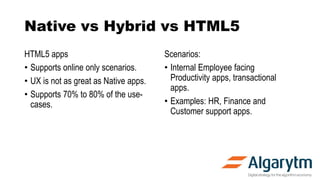 Enterprise mobile strategy framework - 1st part | PPT