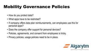 Enterprise Mobile Strategy Framework - I | PPT