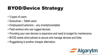 Enterprise mobile strategy framework- I | PPT