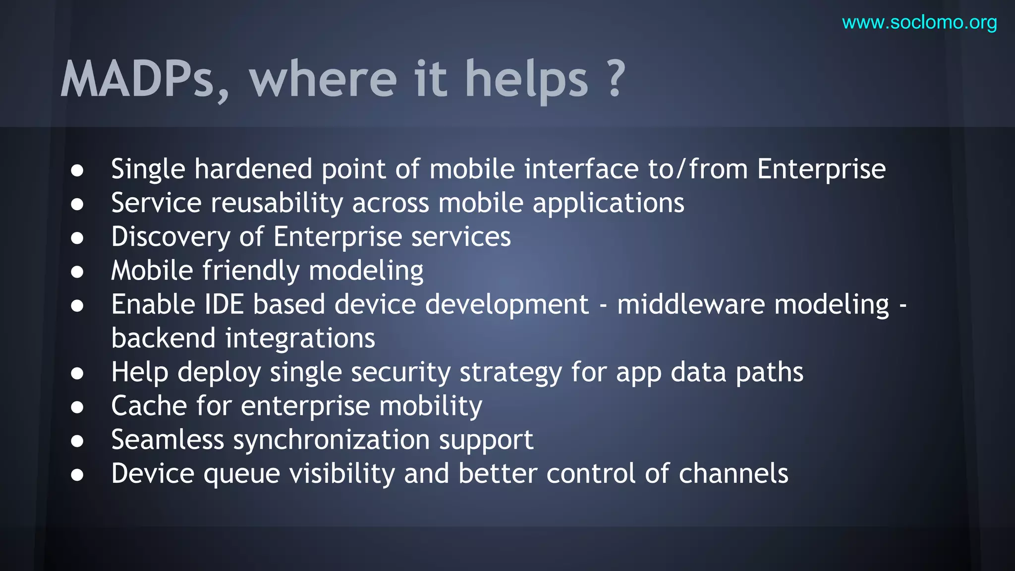 Enterprise mobility MADP MEAP MCAP struggles and approaches | PDF ...
