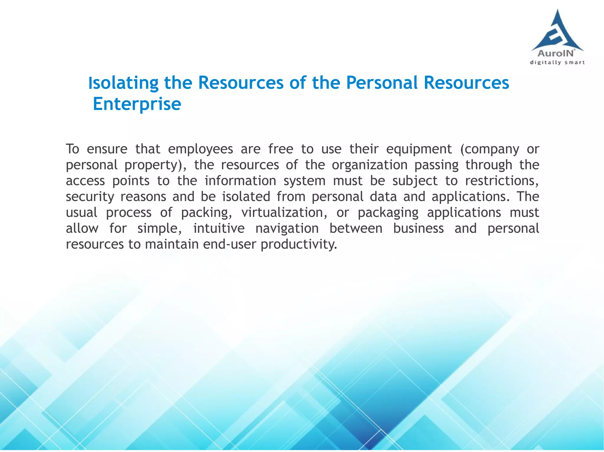 AuroIN - Enterprise mobility strategy | PPT | PPT