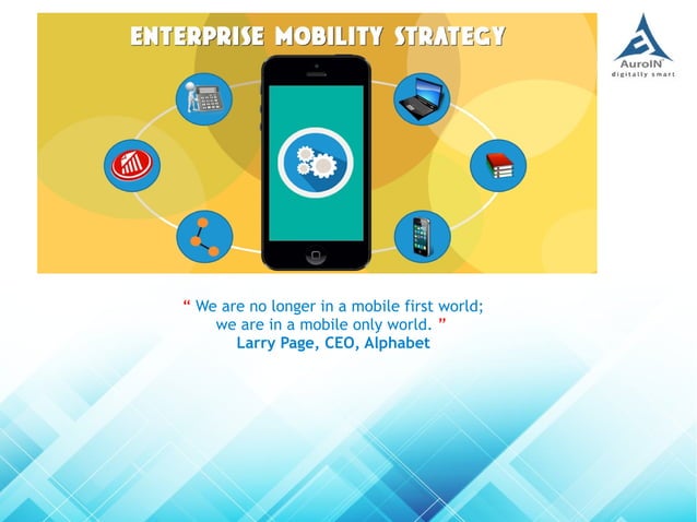 AuroIN - Enterprise mobility strategy | PPT | PPT