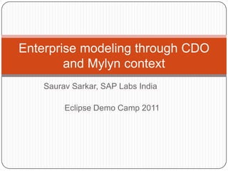 Enterprise modeling | PPT