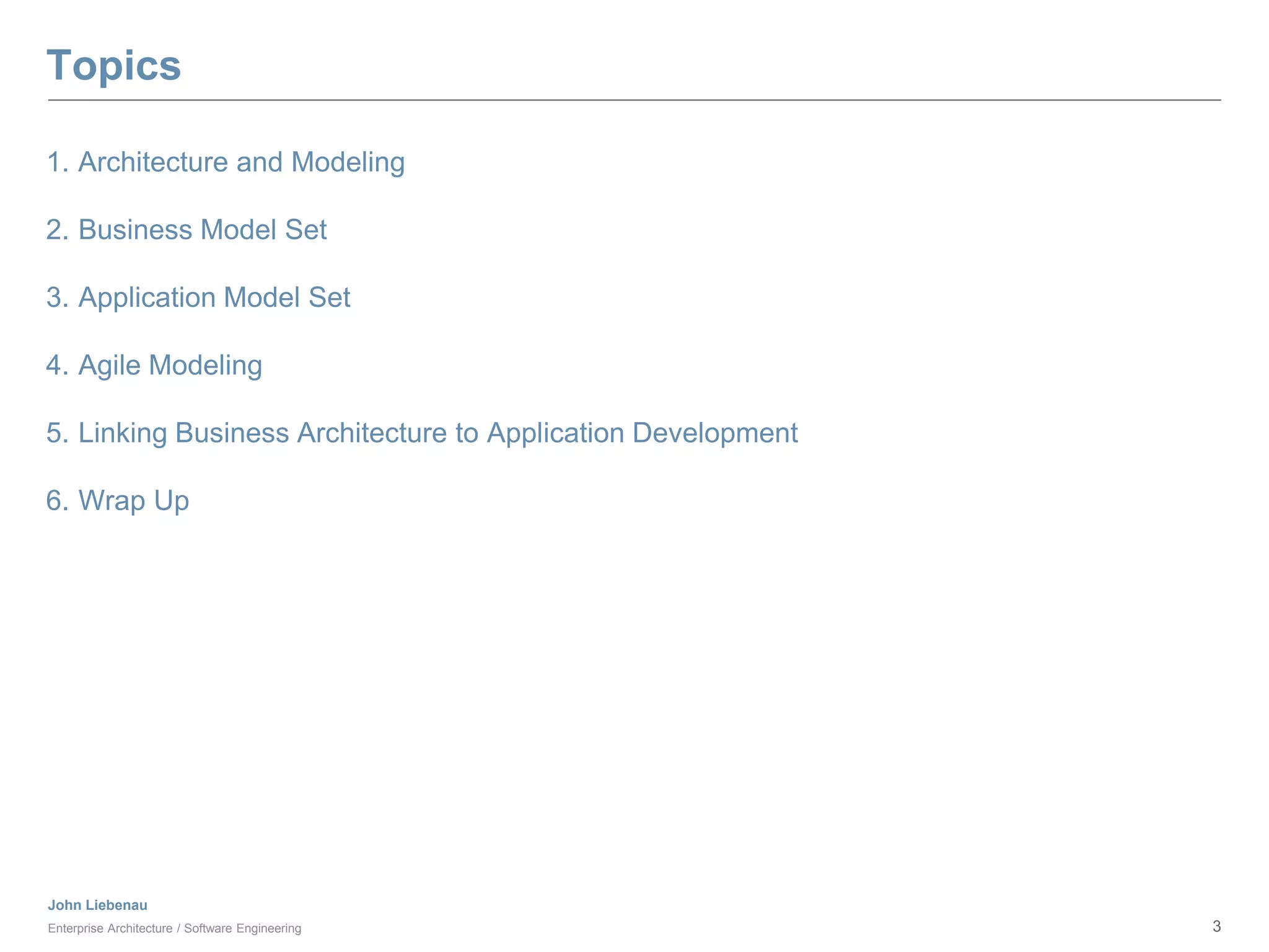 Enterprise Modeling Tutorial | PPTX