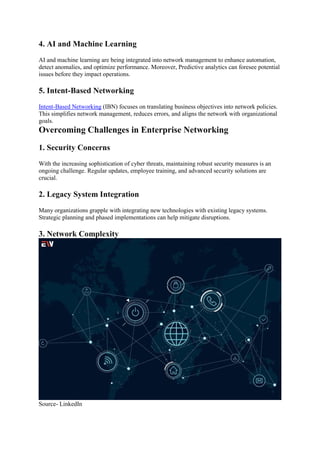 Mastering Enterprise Networking: Components, Strategies, and Trends | Enterprise Wired | PDF