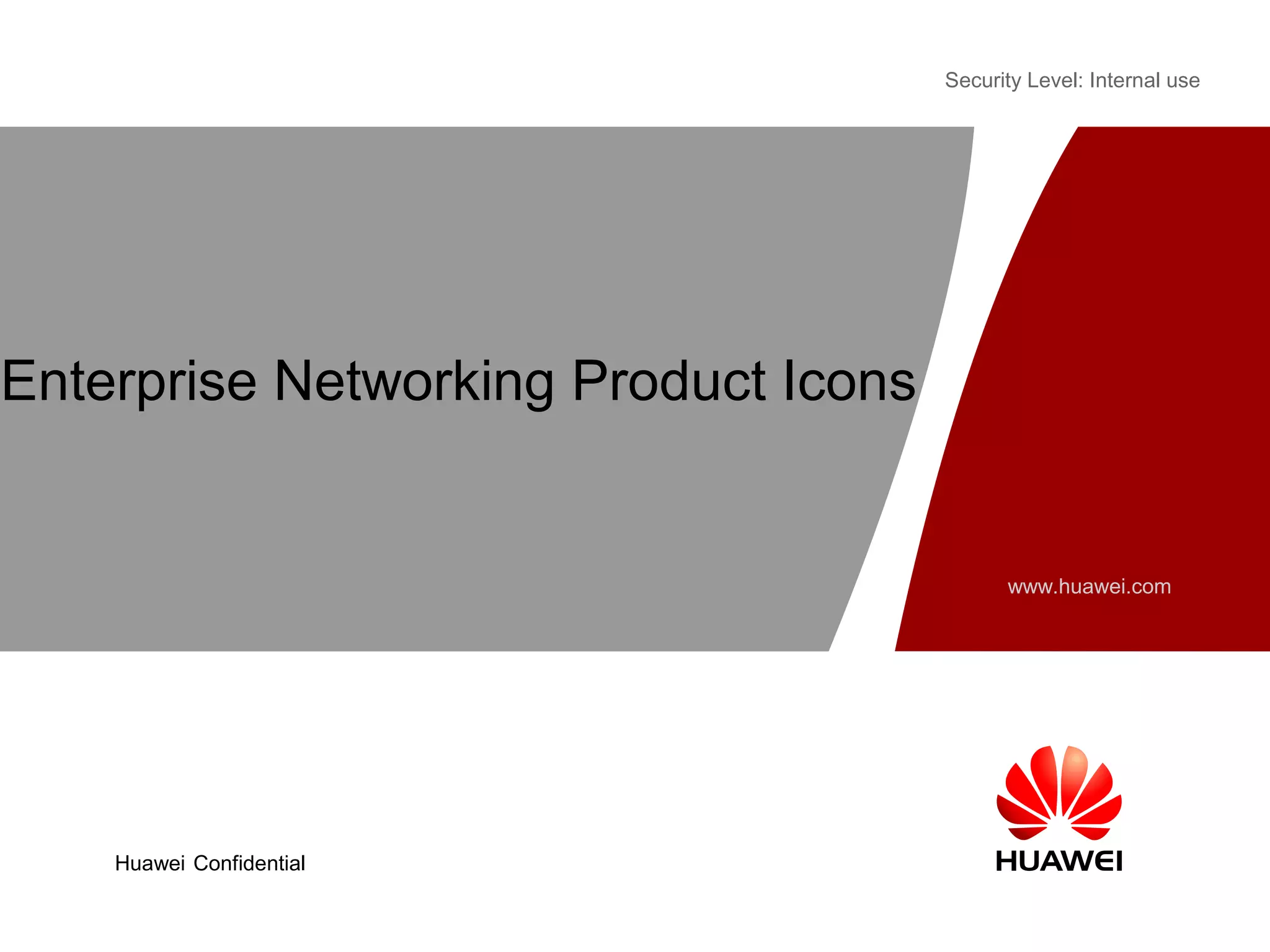 Huawei Enterprise networking product icons | PPT