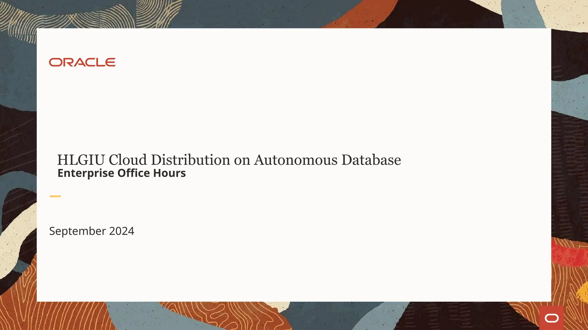 Enterprise_office_hours_Cloud Distribution on Autonomous Database_v2.pptx