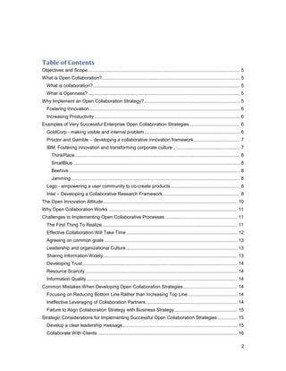 Enterprise Open Collaboration Draft | DOCX