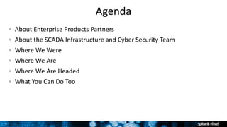 Managing SCADA Operations and Security with Splunk Enterprise | PPTX