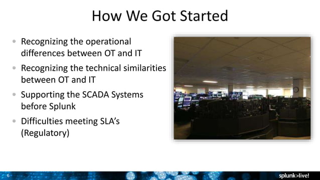 Managing SCADA Operations and Security with Splunk Enterprise | PPT