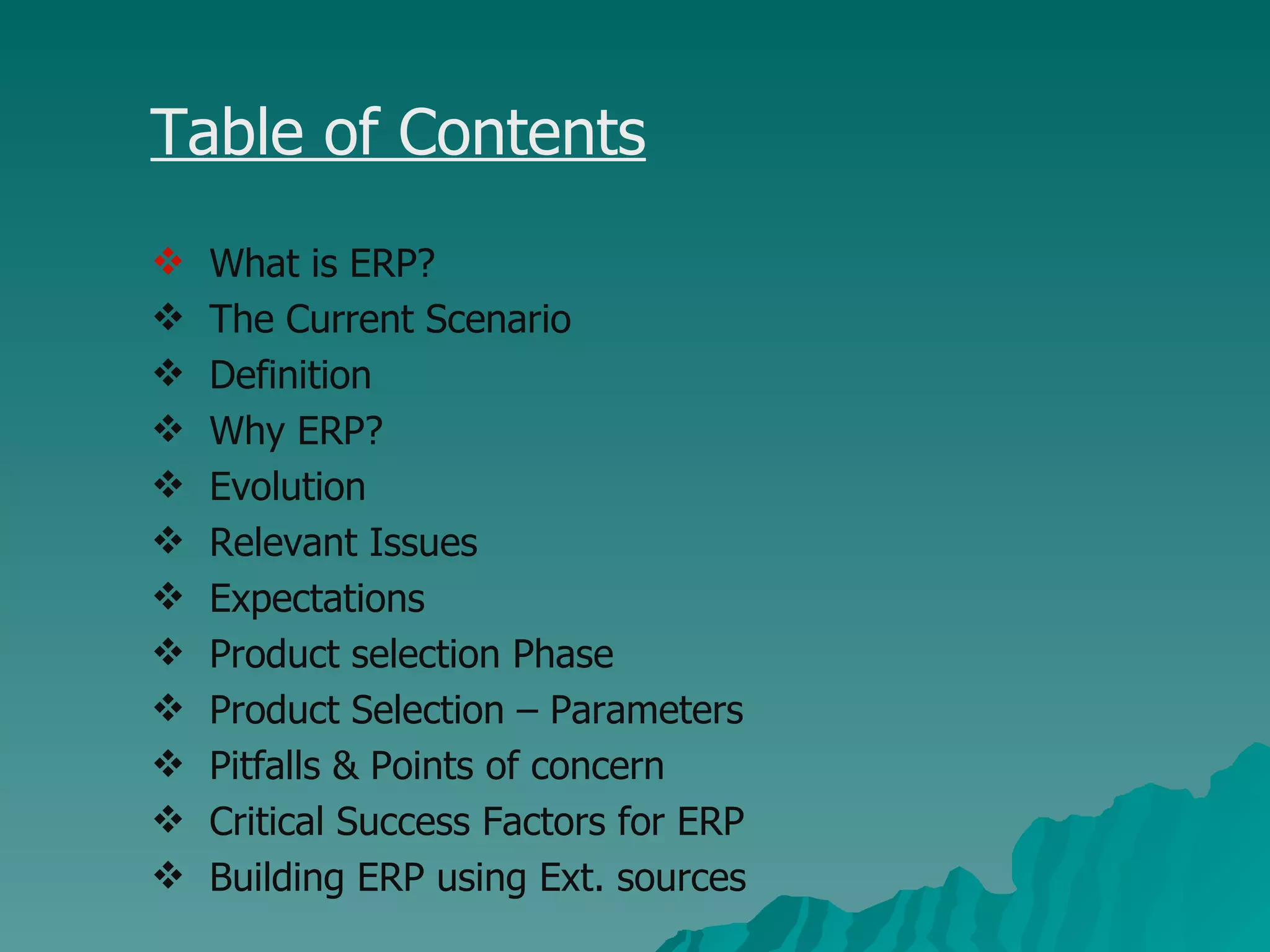 Enterprise resource planning | PPT