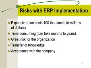Enterprise resource planning erp | PPT