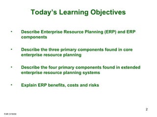 Enterprise resource planning & collaboration | PPT