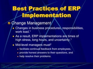 Enterprise Resource Planning (erp) | PPT
