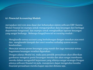 Enterprise resources planning | PPTX