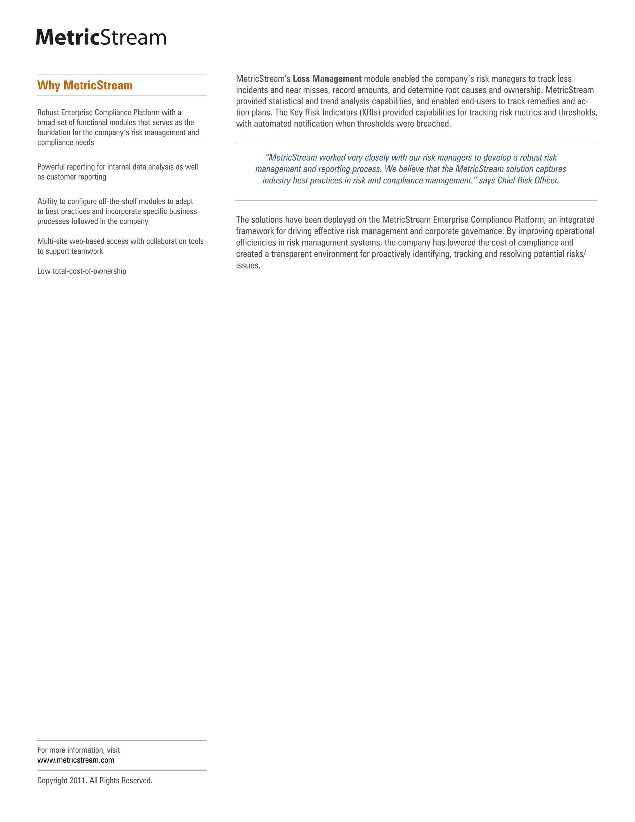 Enterprise risk management | PDF