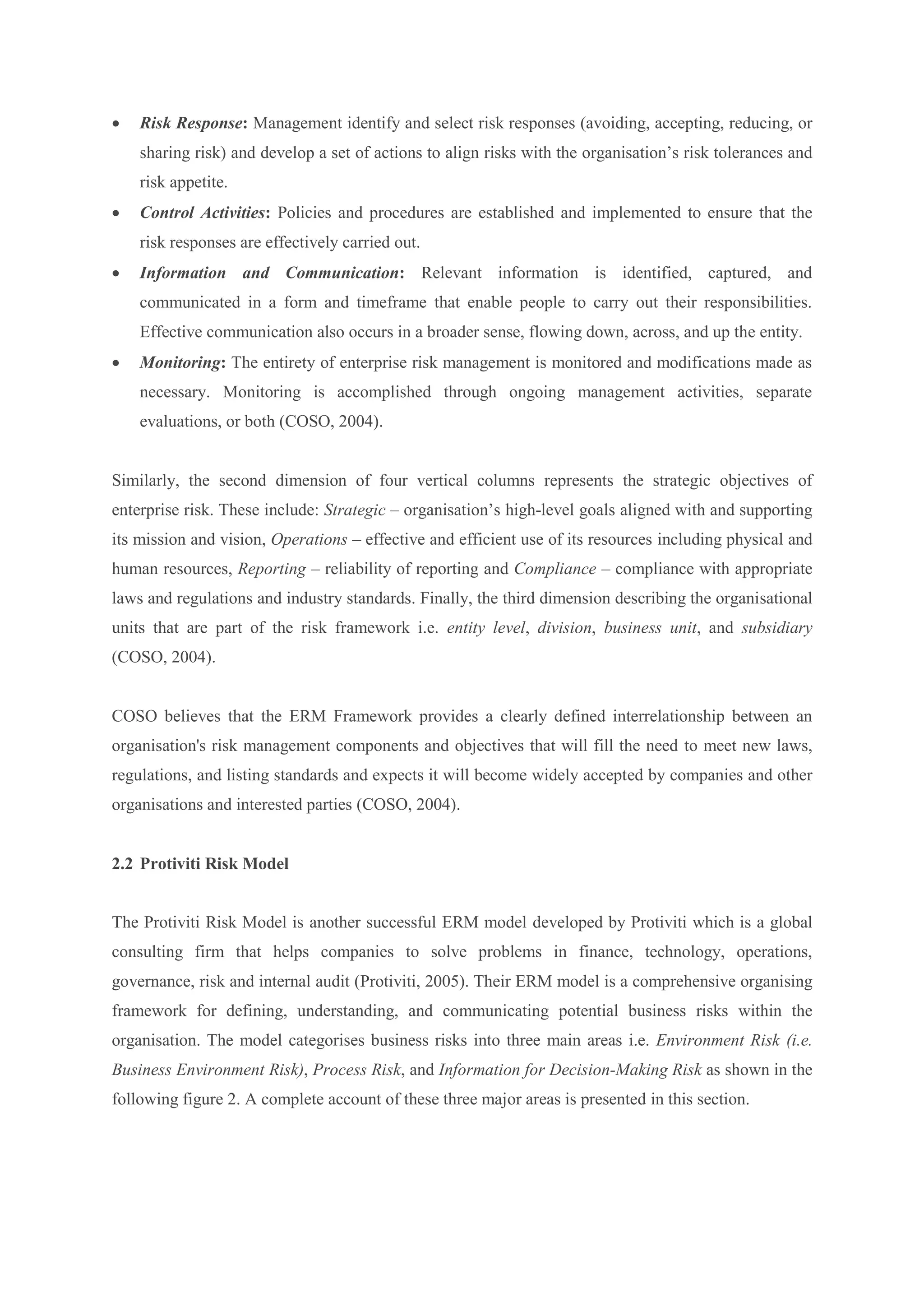 Enterprise risk management | PDF