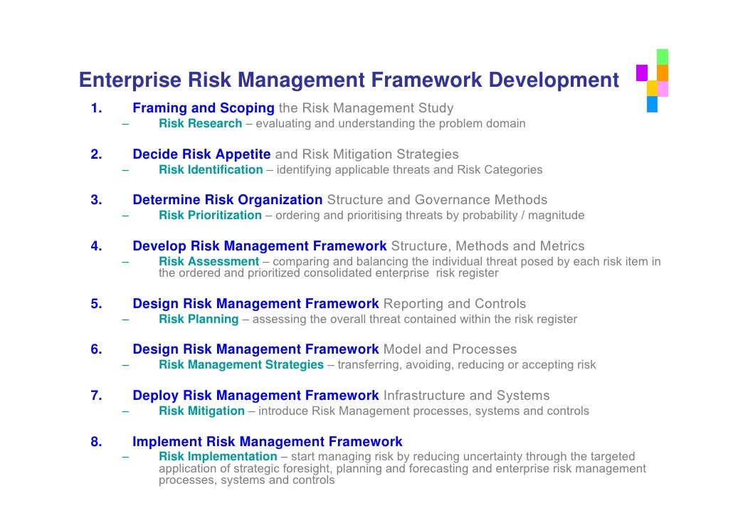 Enterprise Risk Management Framework
