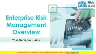 Enterprise Risk Management Overview PowerPoint Presentation Slides | PDF