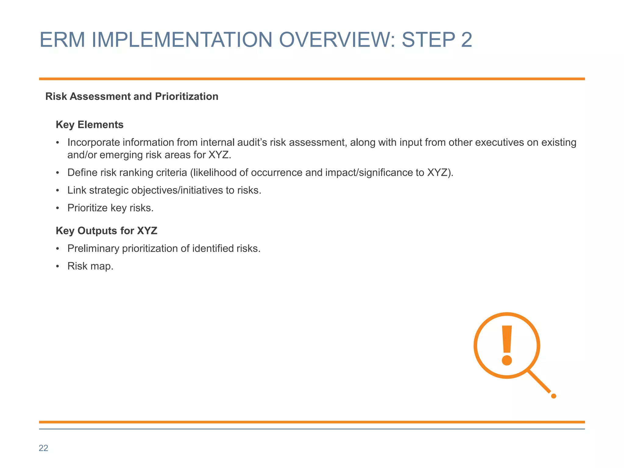 Enterprise risk management summary approach guide | PPTX