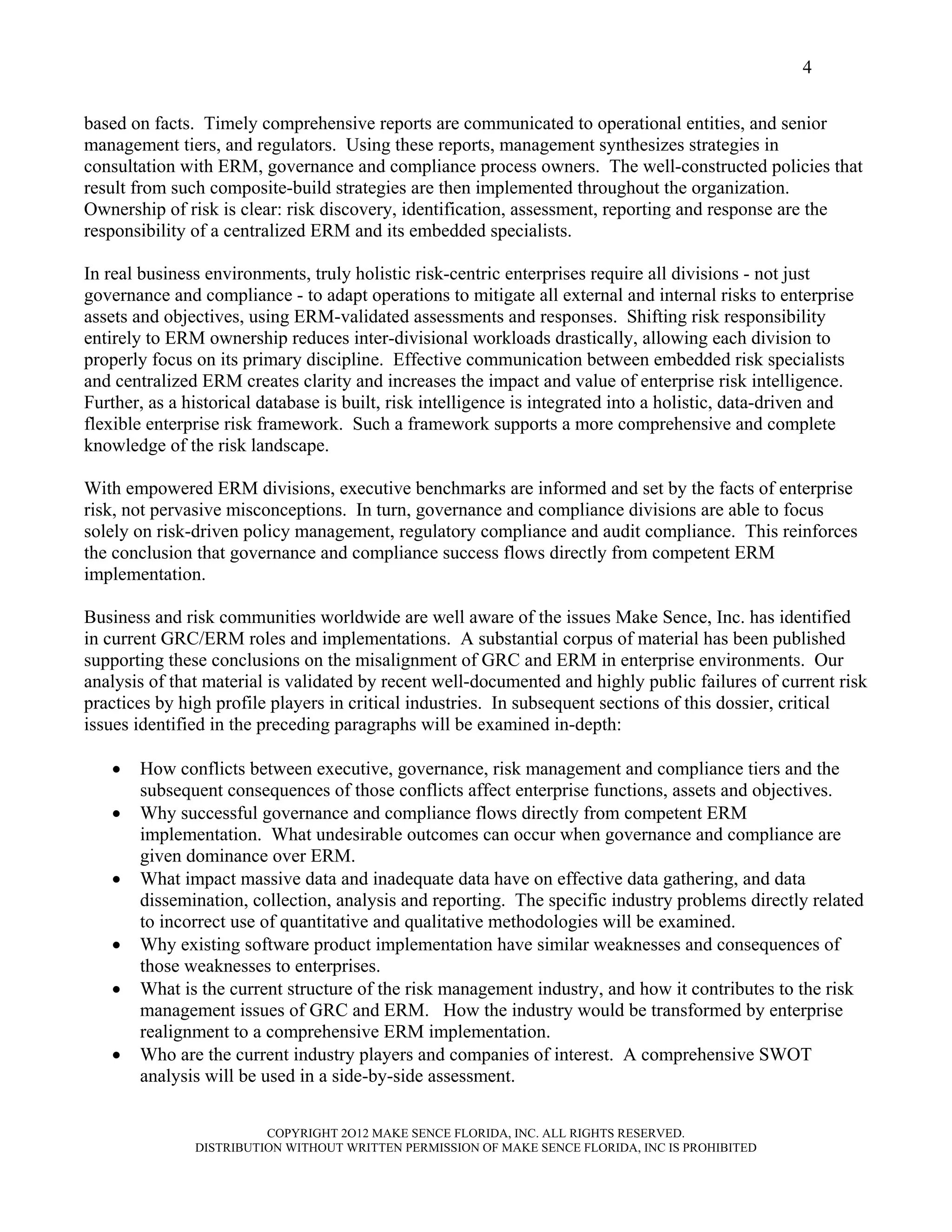 ERM v GRC: An Introduction | PDF