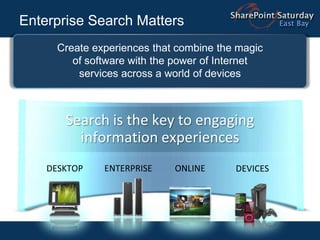 SharePoint 2010 - Enterprise search overview | PPT