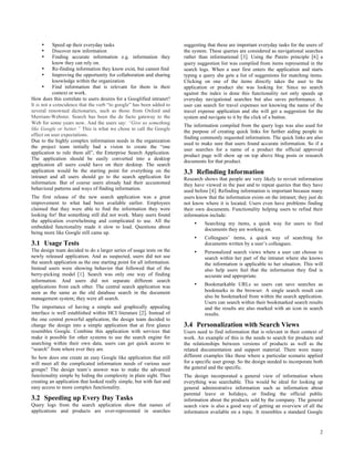 Enterprise Search Research Article: Designing for Enterprise Search in a Global Organization | PDF