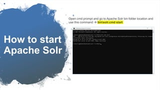 Enterprise search with apache solr | PPT