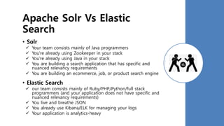 Enterprise search with apache solr | PPT