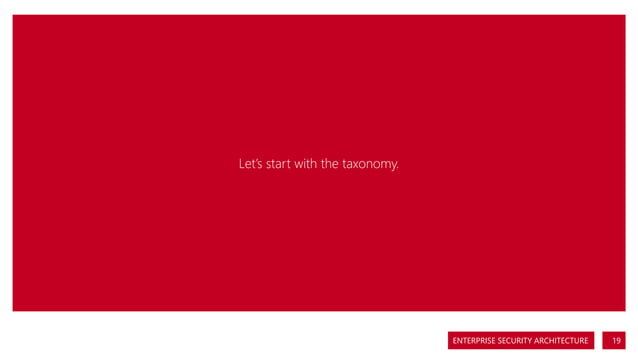 Enterprise Security Architecture | PDF | Databases | Computer Software and Applications