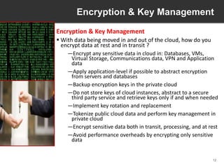 Enterprise Security in Cloud | PPTX