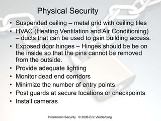 Information Security Lesson 10 - Operational Security - Eric Vanderburg ...