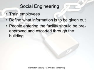 Information Security Lesson 10 - Operational Security - Eric Vanderburg ...