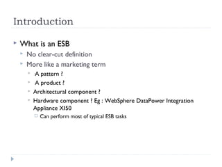 Enterprise service bus | PPT | Programming Languages | Computing