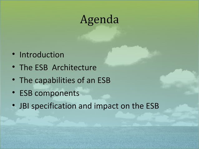 Enterprise service bus(esb) | PPT | Information Services Industry ...