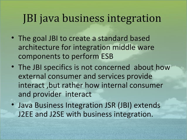 Enterprise service bus(esb) | PPT | Information Services Industry ...