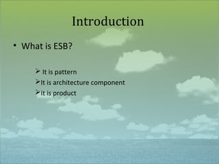 Enterprise service bus(esb) | PPT