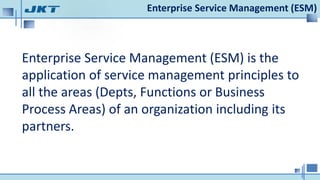 Enterprise Service Management: Taking a Paradign Shift in the Digital ...