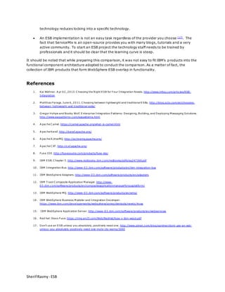 Enterprise Servie Bus - Enterprise Application Integration | PDF