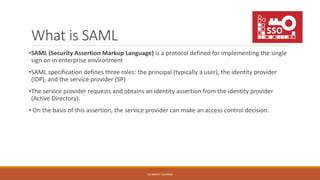 Enterprise single sign on | PPT