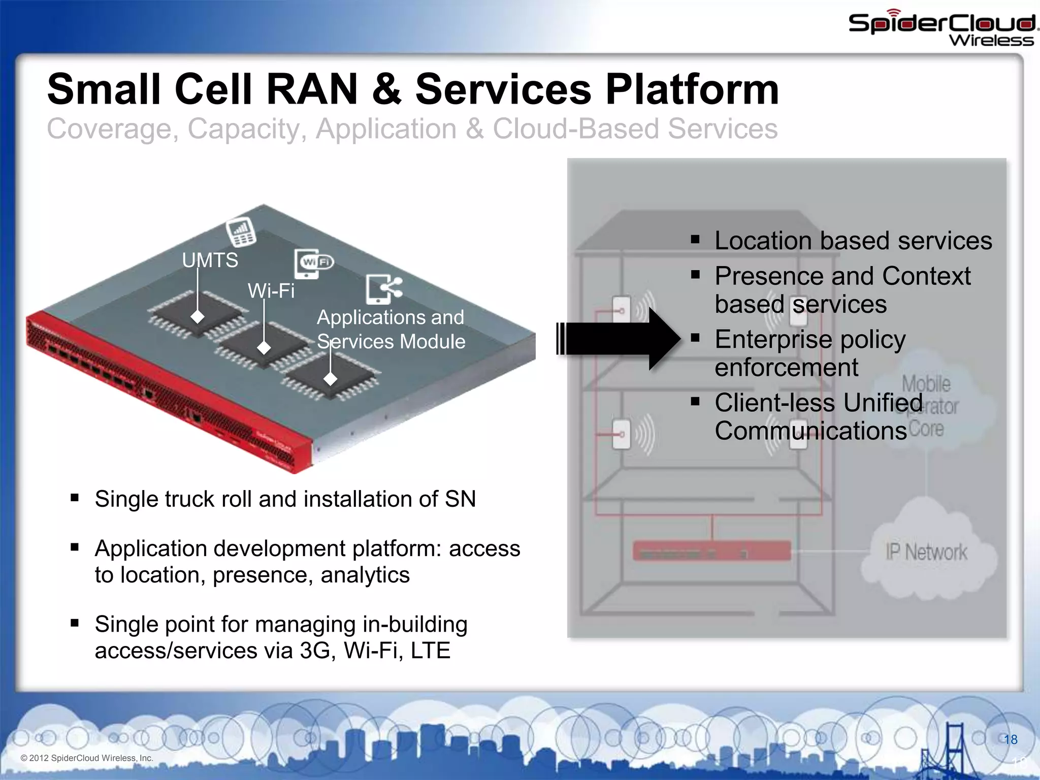 Enterprise small cell architecture webinar | PPTX