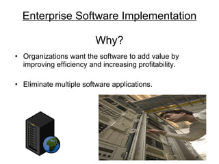 Enterprise Software Implementation | PPT
