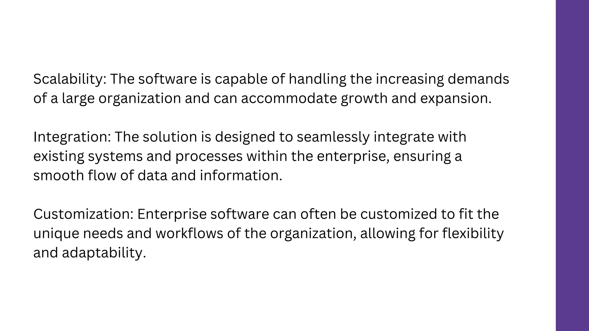 Enterprise Software Solutions | PPT