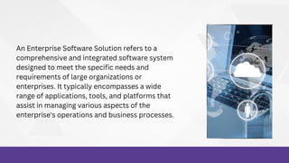 Enterprise Software Solutions | PPT