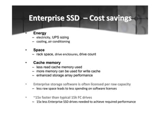 Enterprise-class Solid State Drives | PPT