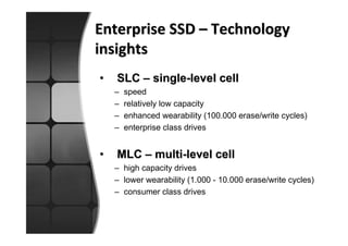 Enterprise-class Solid State Drives | PPT